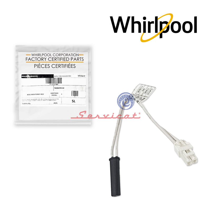 TERMOFUSIBLE 77°C ORIGINAL REFRIGERADORA WHIRLPOOL | Clientes VIP
